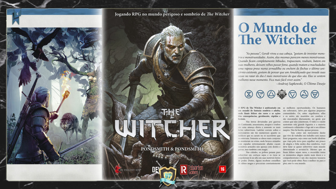 EXCLUSIVO: EDITORA DEVIR LANÇARÁ O RPG DE MESA OFICIAL DE THE WITCHER ...